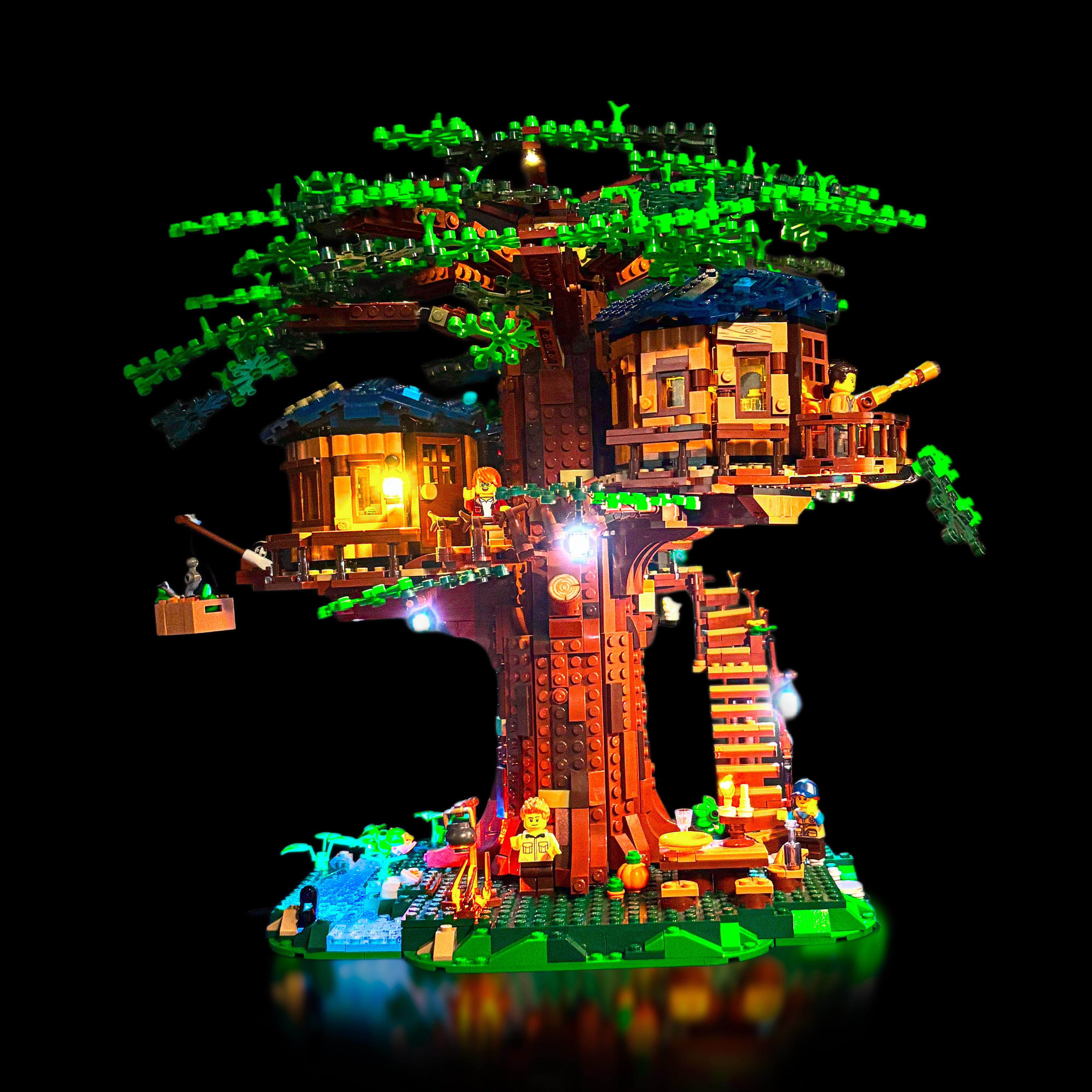 Light kit for LEGO® set 21318 – Tree House – Fantastic Bricks